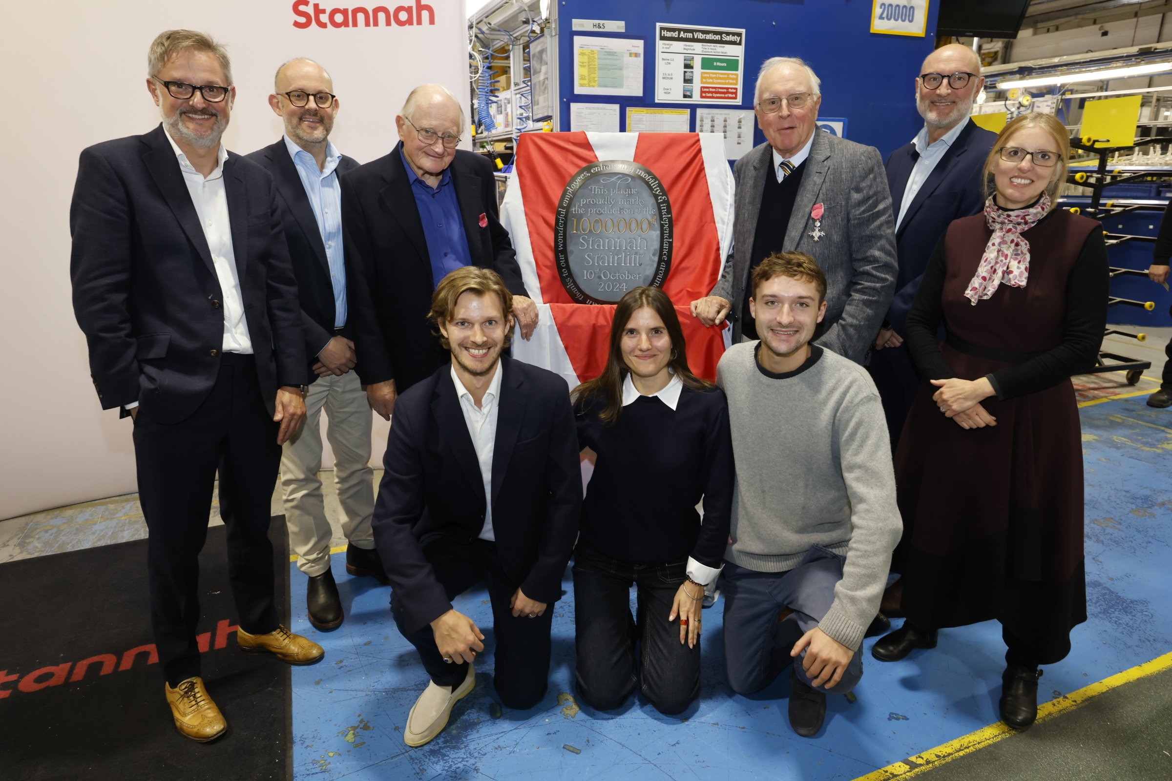 Stannah celebrates two major milestones: 1,000,000 stairlifts produced ...