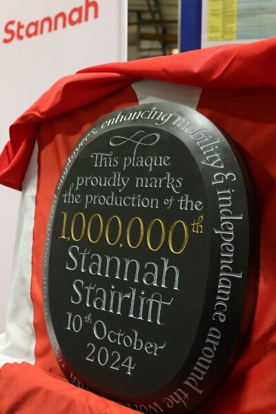 Stannah celebrates two major milestones: 1,000,000 stairlifts produced ...